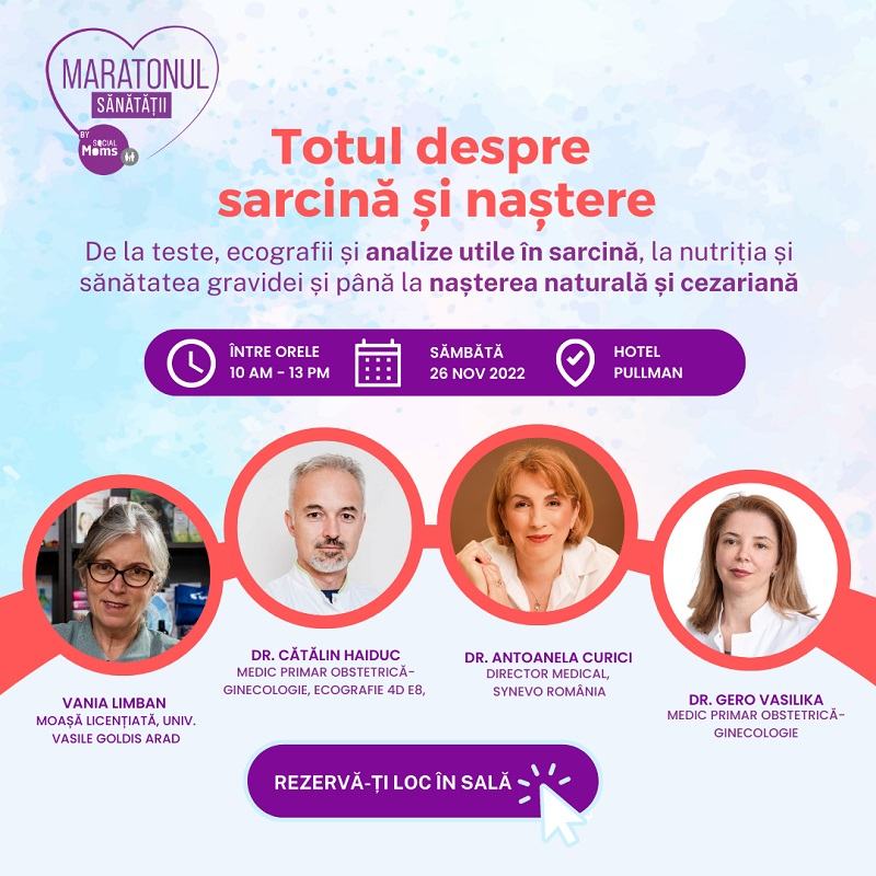 Esti insarcinata? Atunci această conferință este prentru tine! | Copilul.ro